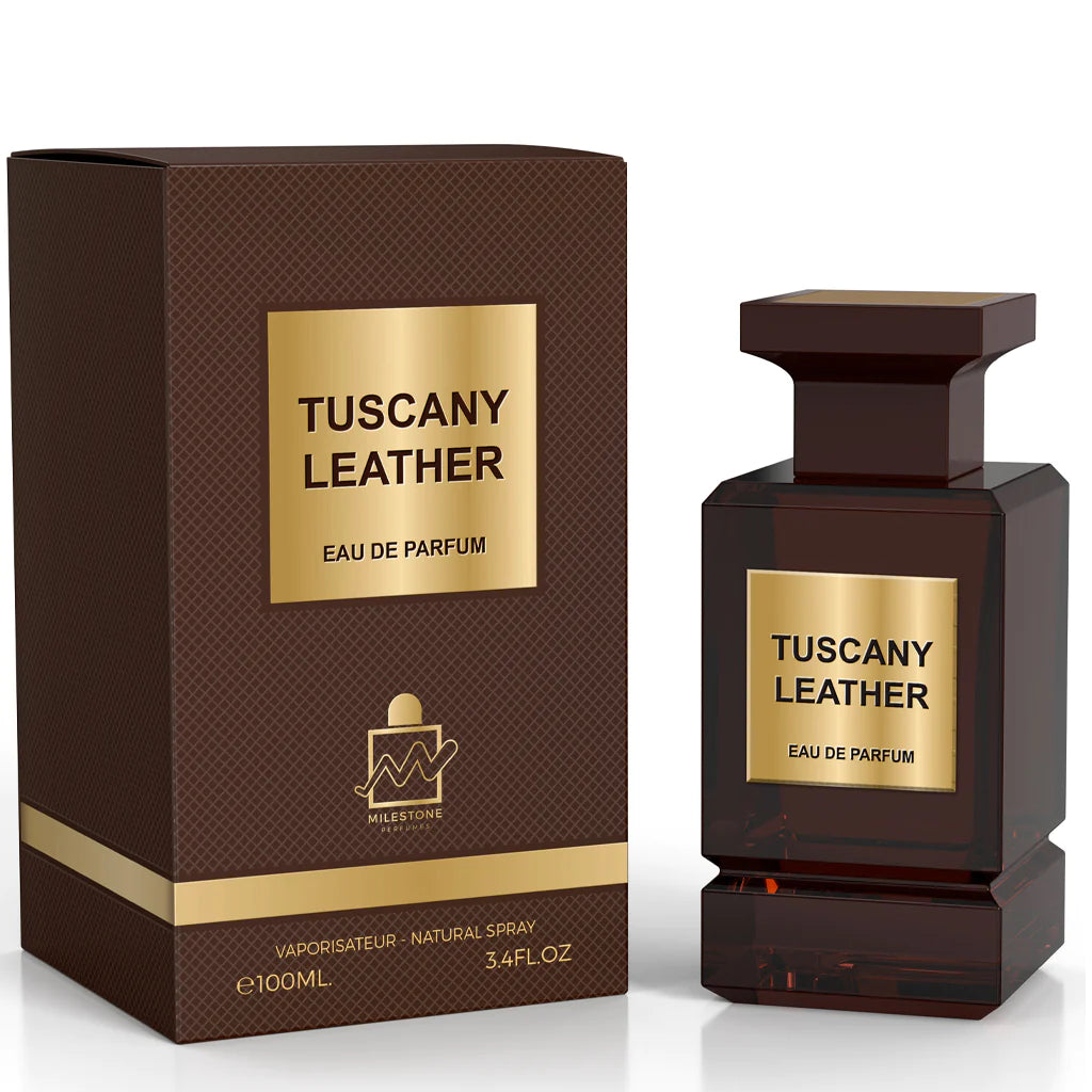 100% Original, Tuscany Leather Unisex Eau De Parfum 100ML by Fragrance ...