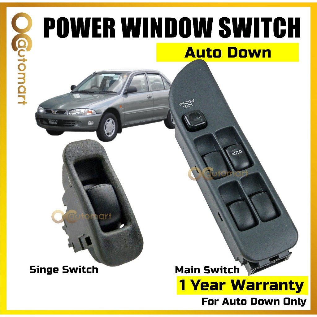 Power Window Switch for Proton Wira Main Switch / Single Switch ...
