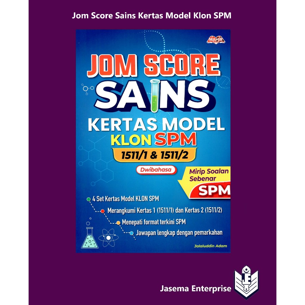 Jom Score Sains Kertas Model Klon SPM Sains -Dwibahasa | Shopee Malaysia