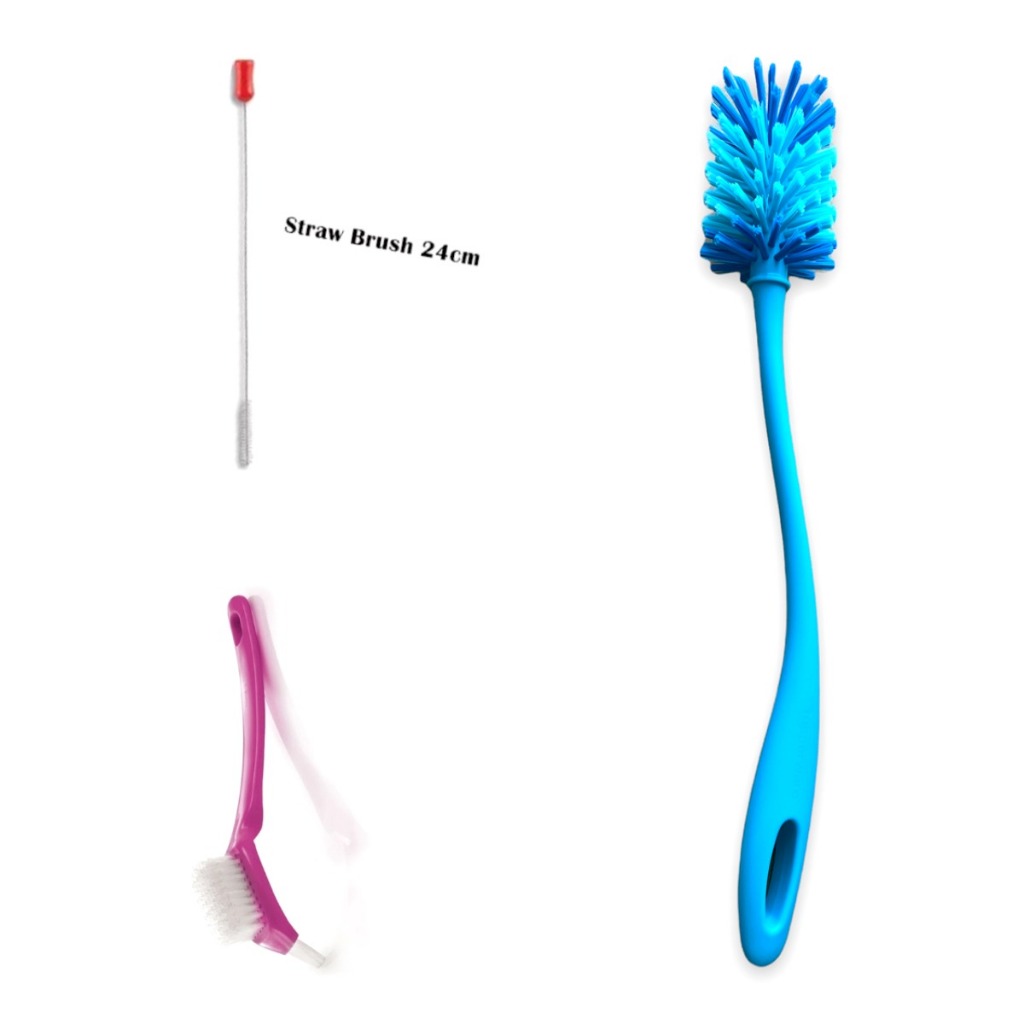 Tupperware Eco Bottle Brush/Small Seal Brush/Large Seal Brush/Straw ...