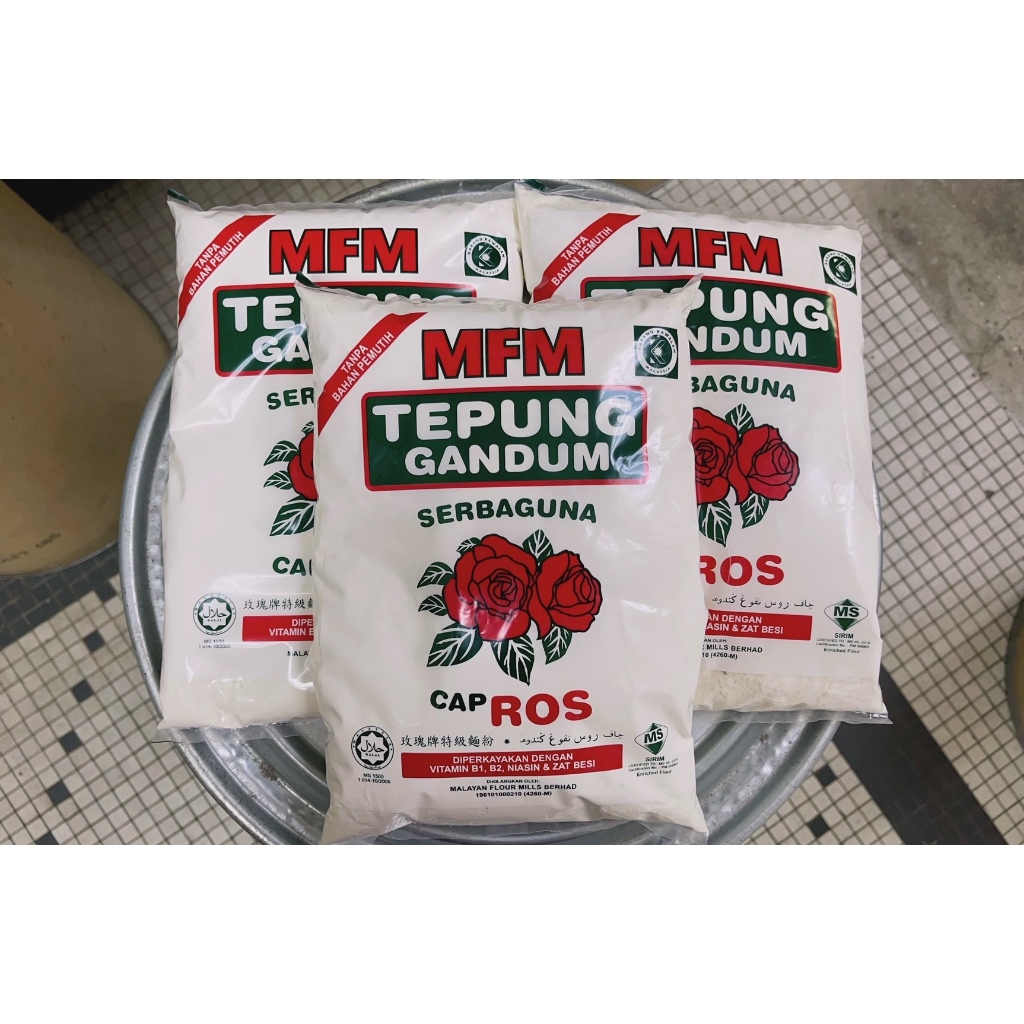 MFM Cap ROS Wheat Flour / Tepung Gandum MFM Cap ROS / MFM Cap ROS 特级面粉 | Shopee Malaysia