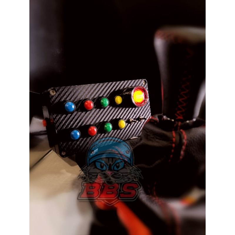 Sim Racing PC USB Button Box with Mount for Logitech Shifter | Shopee ...