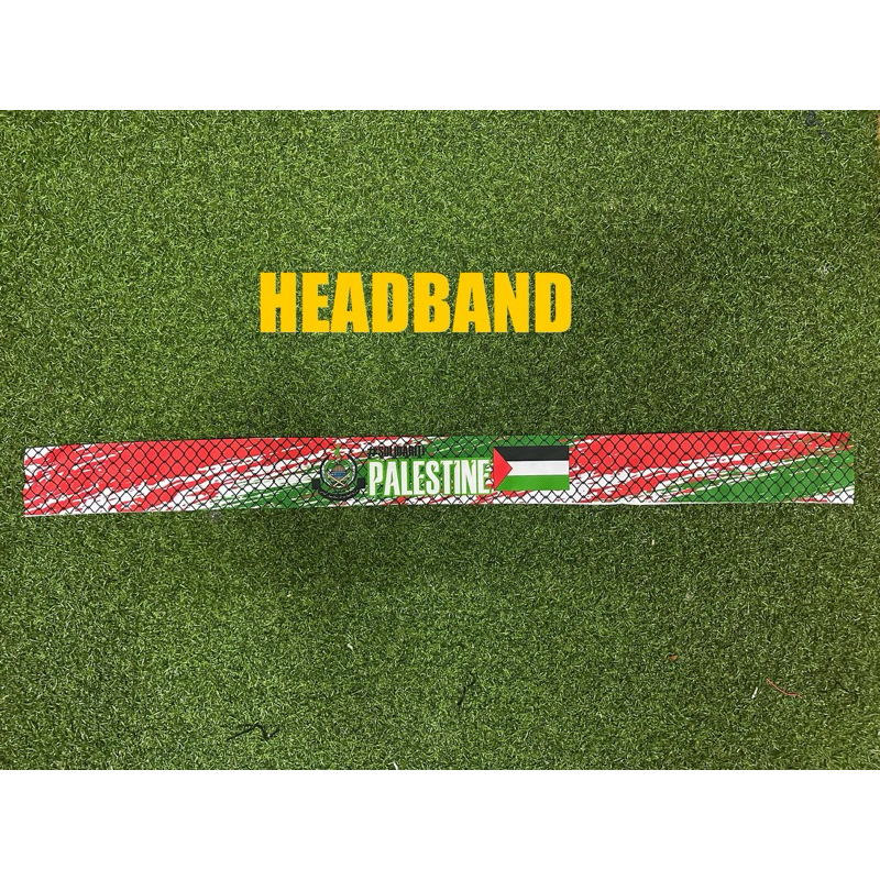 MAFLA PALESTINE, HEADBAND PALESTINE & BENDERA PALESTINE IKAT KEPALA ...
