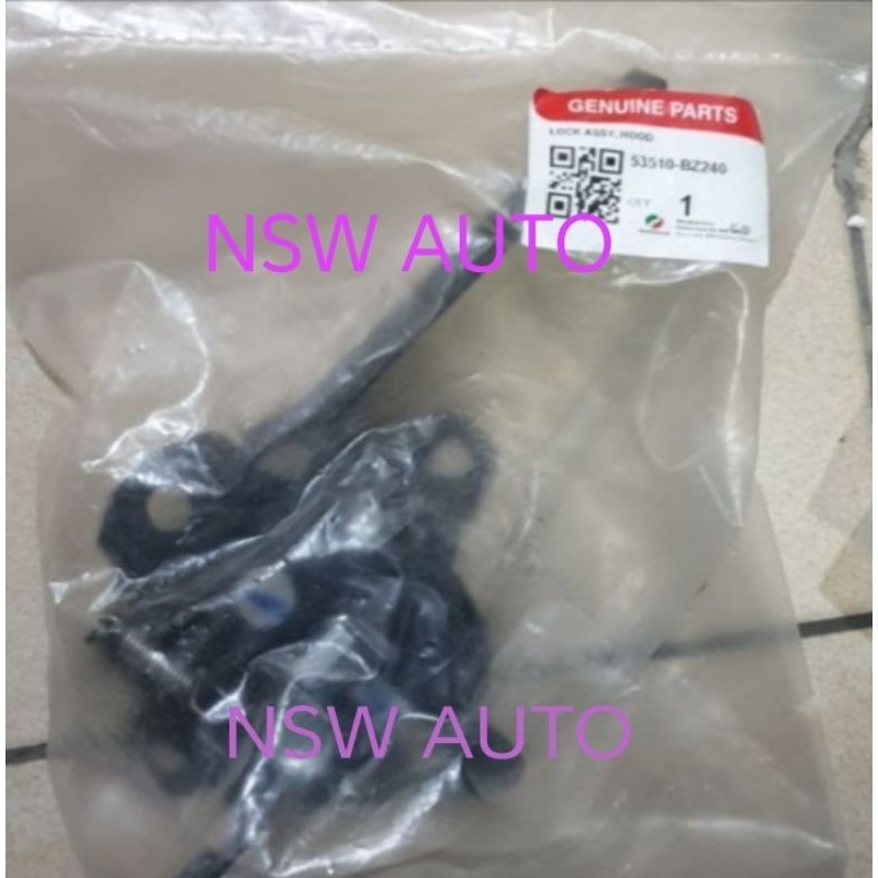 Perodua Axia front bonnet lock upper Original | Shopee Malaysia