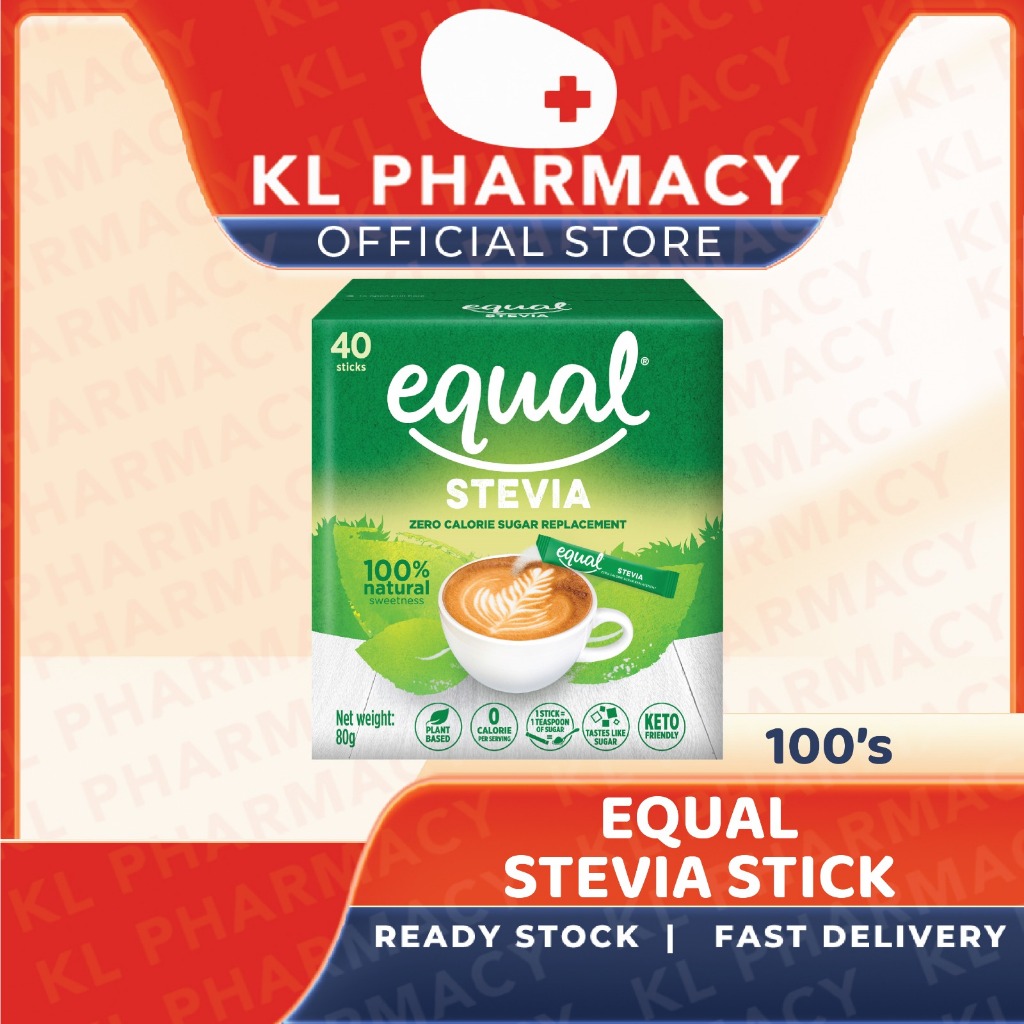 EQUAL STEVIA STICK 40'S /100'S | Shopee Malaysia