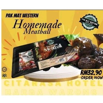 Pak Mat Western Meatball 9pcs | Shopee Malaysia