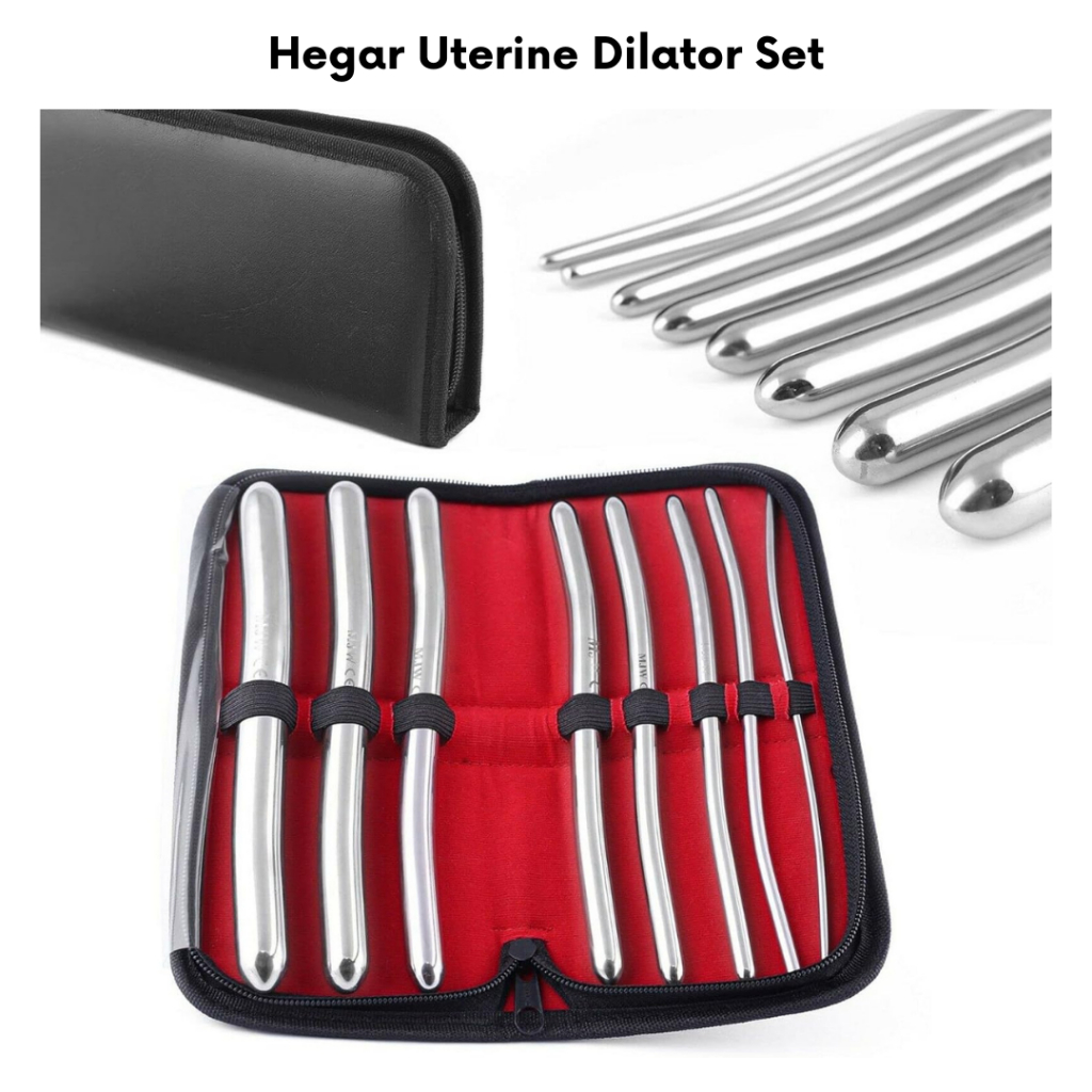 Hegar Uterine Dilators Sounds Set of 8 Double-Ended Surgical Urology ...
