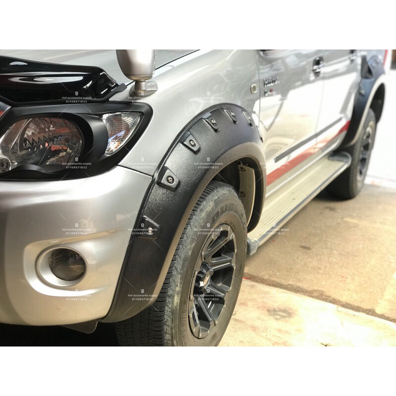 Toyota Hilux Vigo Vigo Champ 2005-2015 Fender Arch ABS vigo Fender vigo ...