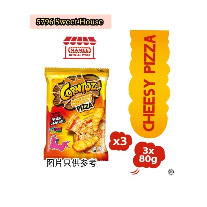 [Ready Stock] 80g Corntoz Pizza Cheese Flv | Shopee Malaysia
