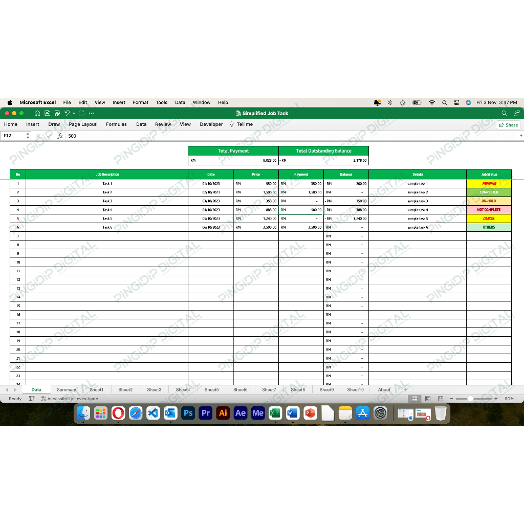 Simplified Job Task Management | Shopee Malaysia