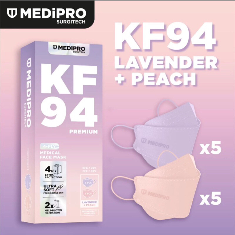 MEDIPRO - PREMIUM QUALITY KF94 Mask (ULTRA SOFT). | Shopee Malaysia
