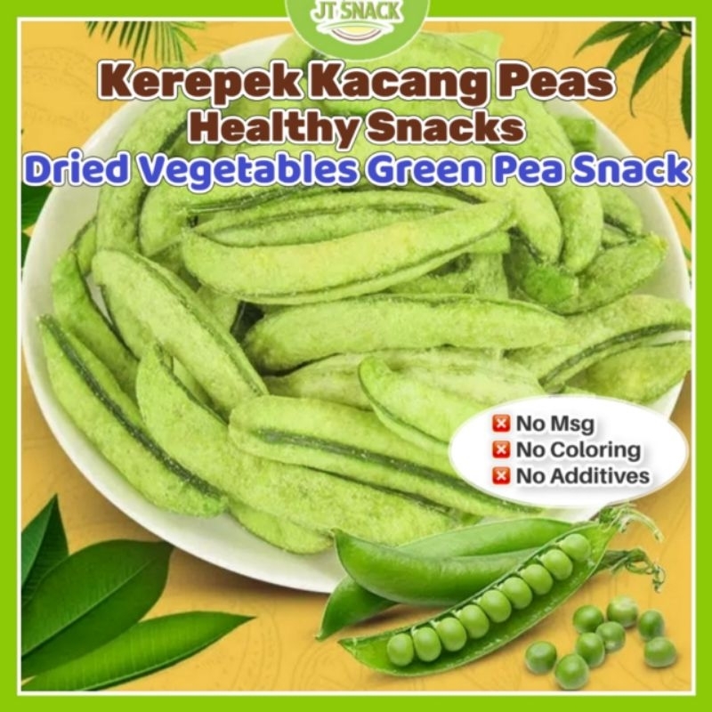 【30g-200g】Vegetarian Green Peas Green Pea Snack Dried Vegetables ...