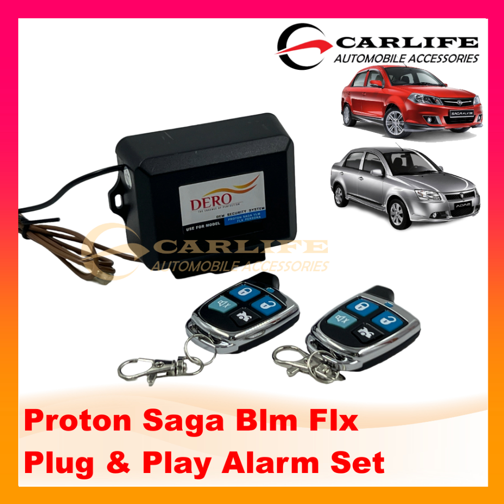 Proton Saga Blm Flx OEM Plug & Play Alarm Set | Shopee Malaysia
