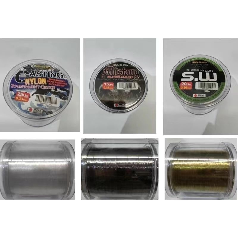 AWA-SHIMA SUPER NYLON 1/8 LINE (TALI TANGSI) | Shopee Malaysia