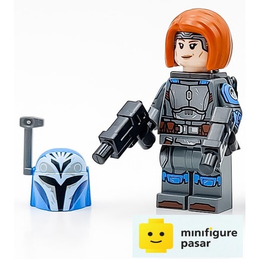 sw1287 Lego Star Wars The Mandalorian 75361 - Bo-Katan Kryze Minifigure ...