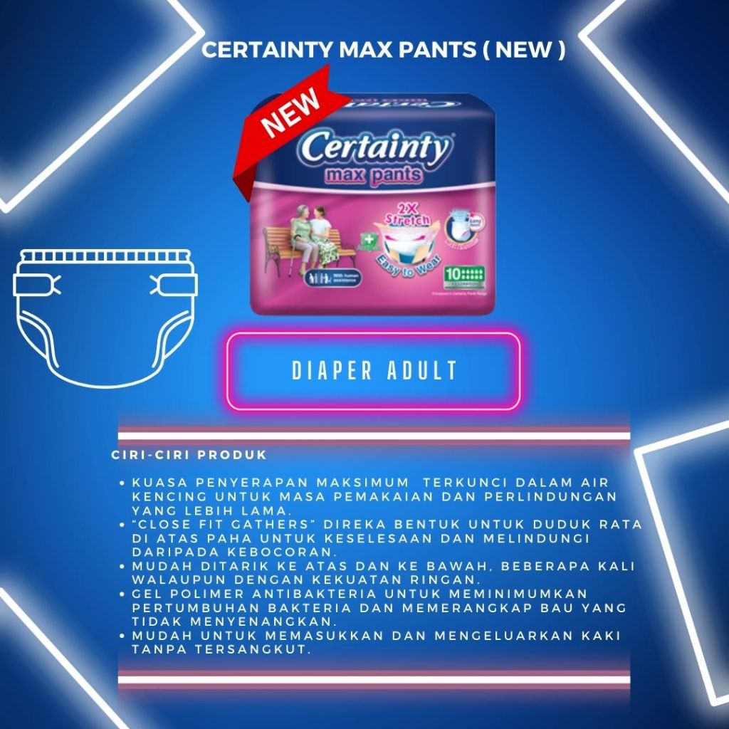 CERTAINTY MAX PANTS ( NEW ) | Shopee Malaysia