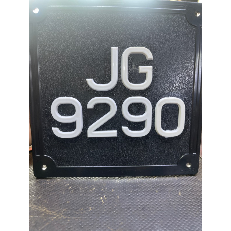 VESPA NUMBER PLATE STD | Shopee Malaysia