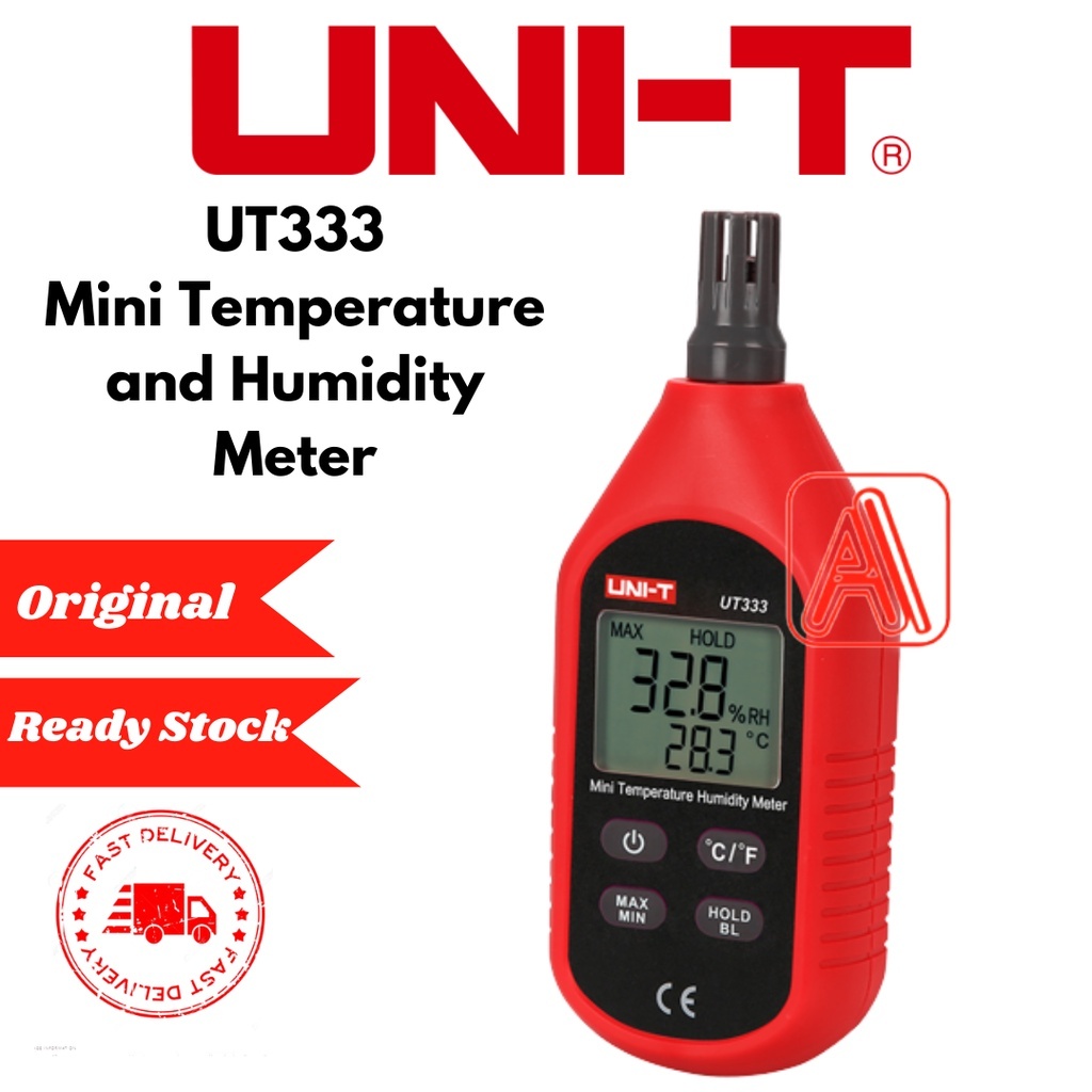UNI-T UT333 / UT333S -Temperature and Humidity Meter Humidity ( -10°C ...