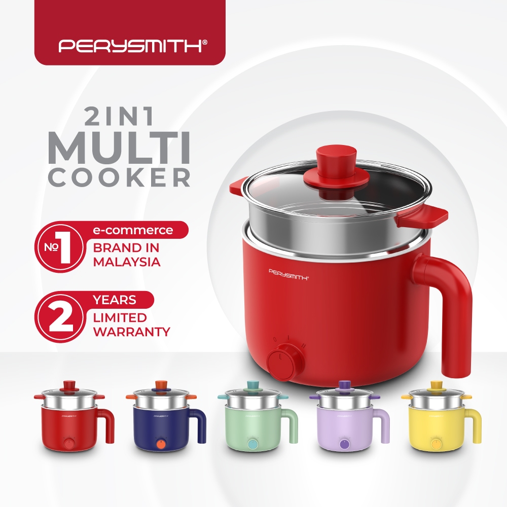 PerySmith 2in1 Multi Cooker Signature Series BQ160 | Shopee Malaysia
