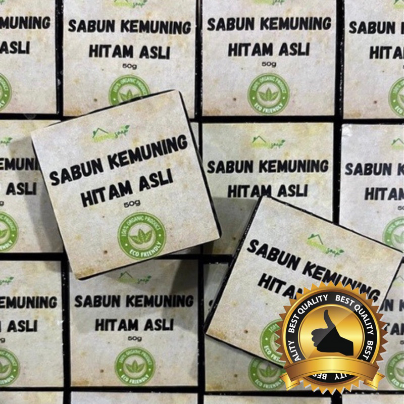 SABUN KEMUNING HITAM ASLI (100% HANDMADE) 50gram / Natural Handmade ...