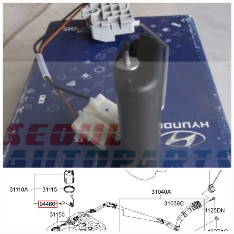 GAUGE PUMP fuel tank = Hyundai Starex (2006-2021) > #944604H000 ...