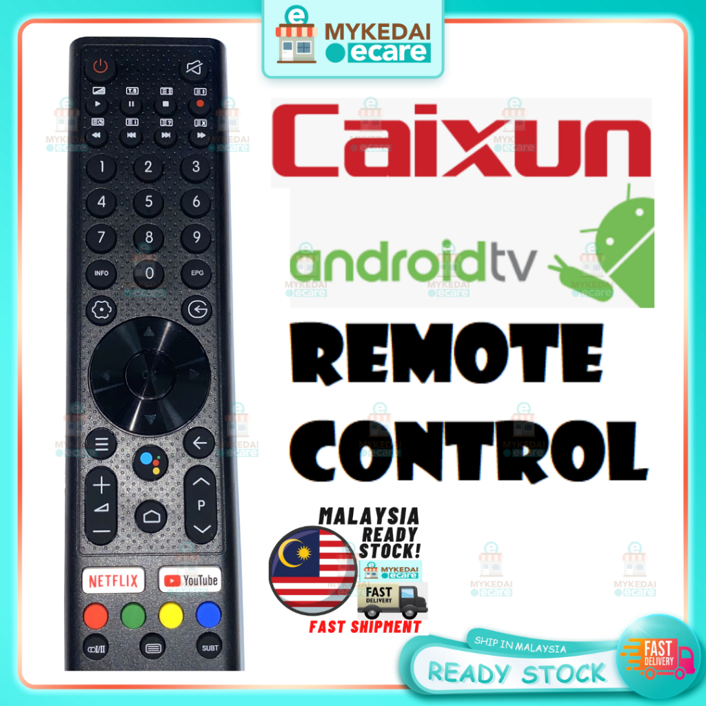 Caixun Android TV Remote Control Caixun smart tv remote control ...