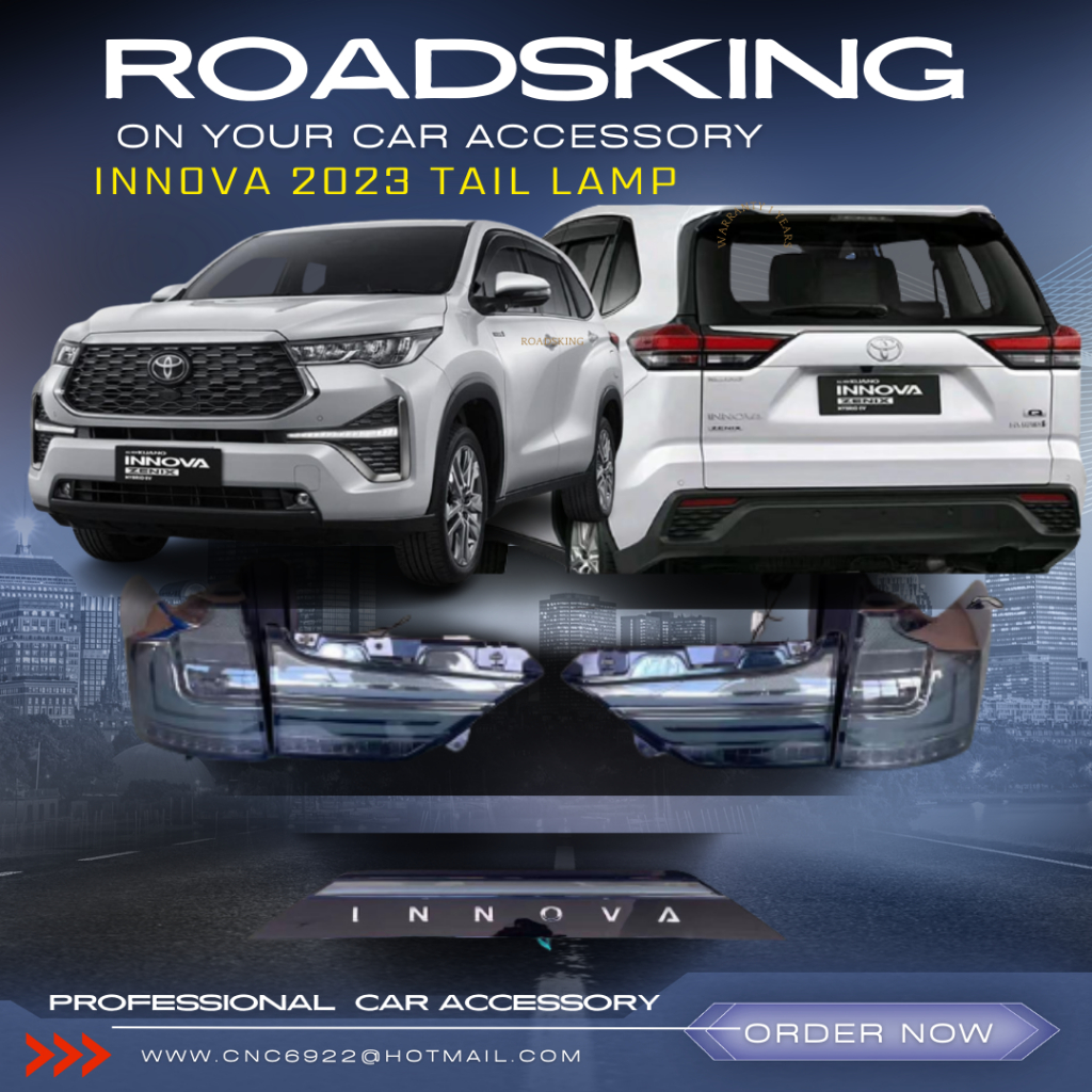 TOYOTA INNOVA ZENIX 2023 REAR TAIL LAMP RUNNING SIGNAL WELCOME LIGHT ...