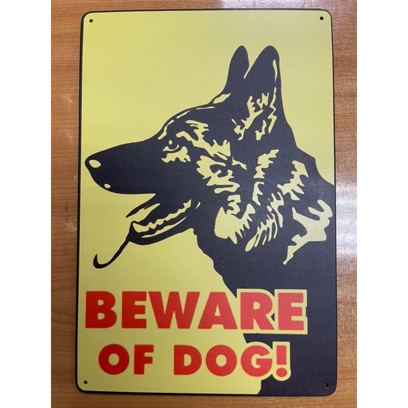 BEWARE OF DOG SIGN BOARD 20x30cm | Shopee Malaysia