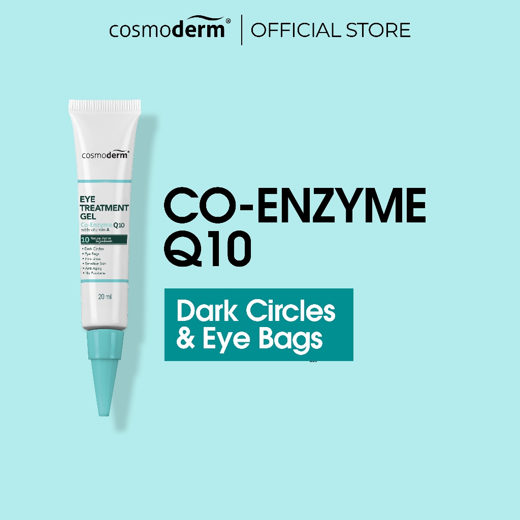 Cosmoderm EYE TREATMENT GEL WITH CO-ENZYME Q10 20 ML | Shopee Malaysia