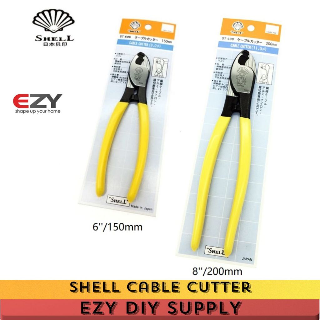 High Quality Shell Cable Cutter (6 inch/ 8 inch) | Shopee Malaysia