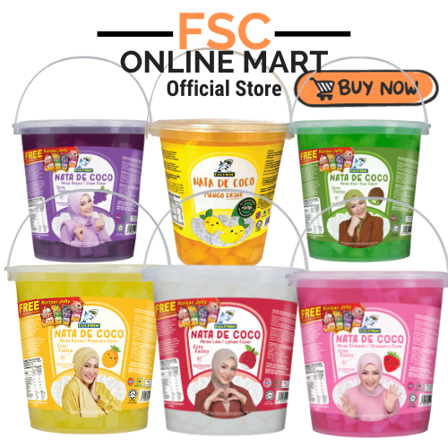 [FSC] Captain Dolphin Nata De Coco 1.5kg (Tub) | Shopee Malaysia
