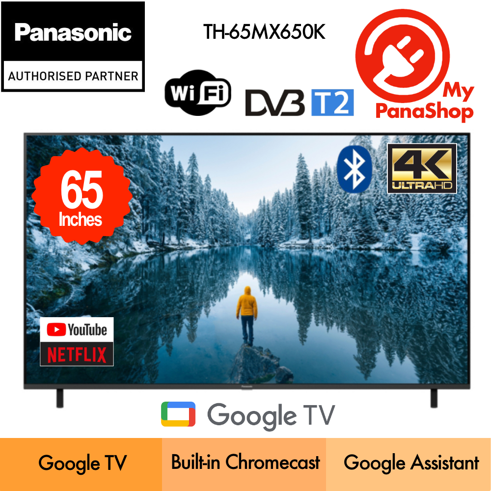 Panasonic/TOSHIBA 4K UHD HDR LED Google TV ( 65" ) TH-65MX650K ...