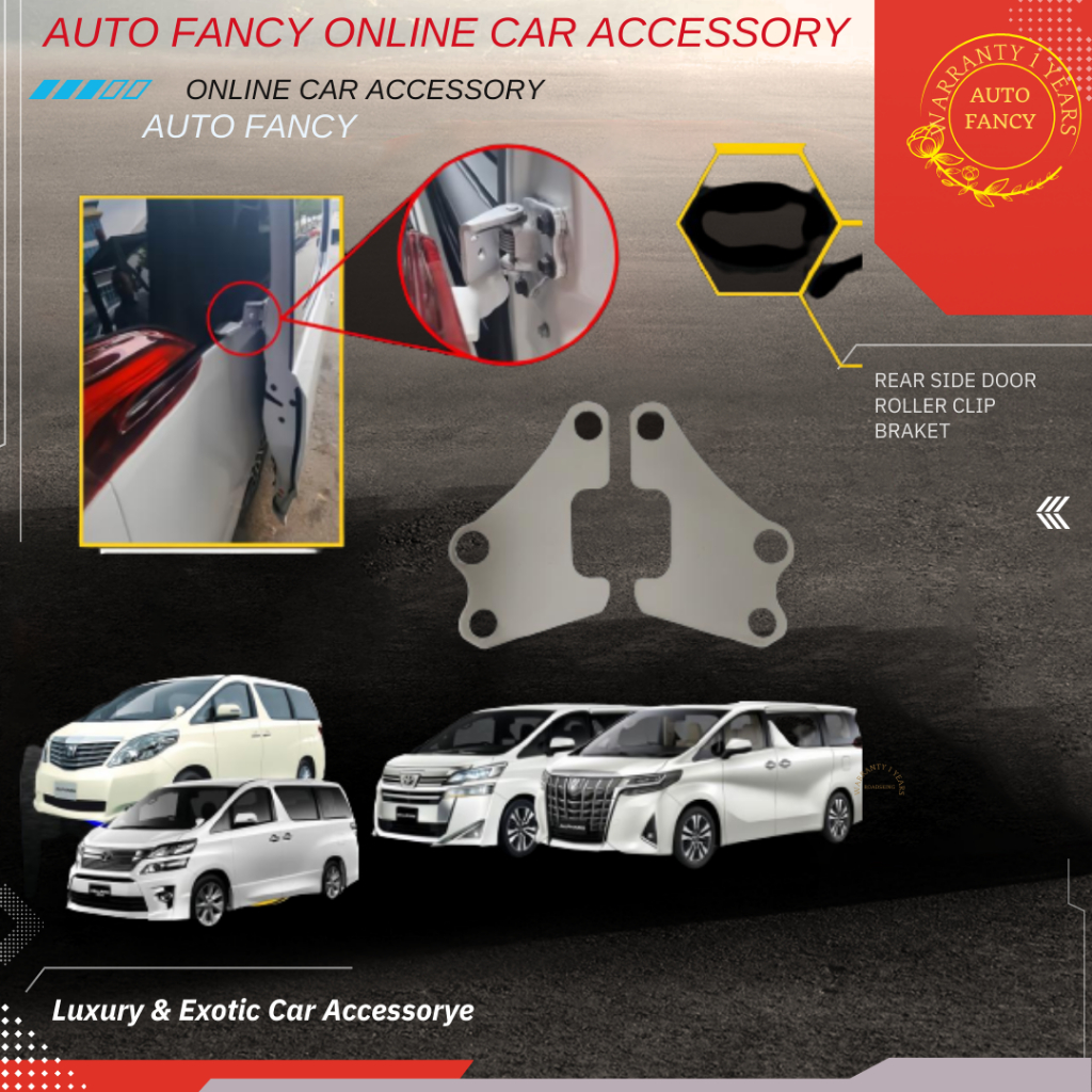 TOYOTA VELLFIRE ALPHARD ANH20 AGH30 2008-2019 REAR SIDE DOOR ROLLER ...