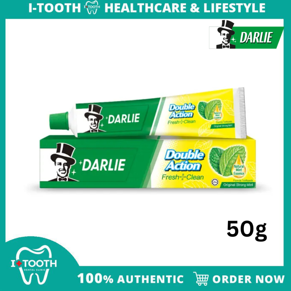 Darlie Double Action Toothpaste (50g) | Shopee Malaysia