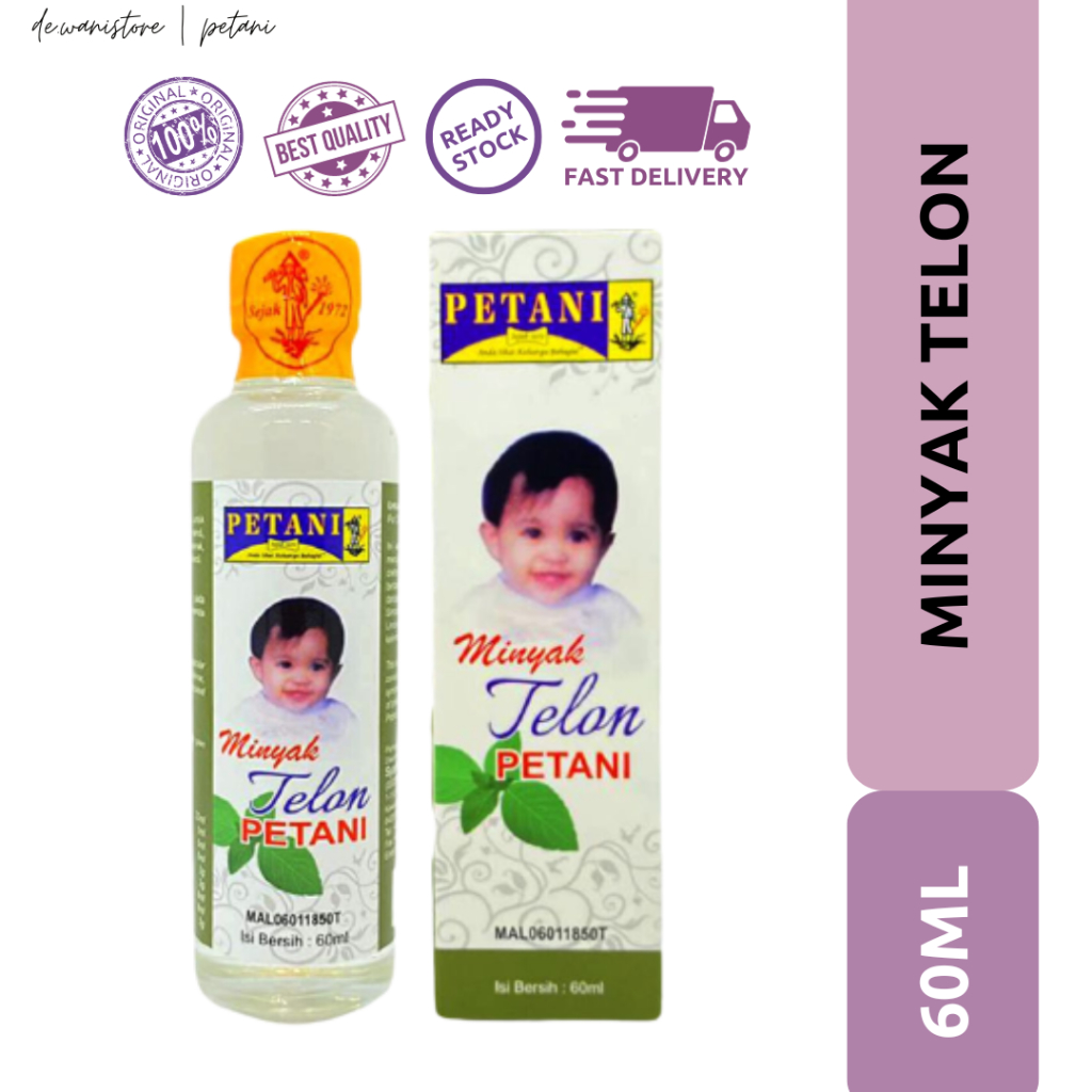 Petani Minyak Telon 60ml/Oil For Baby (100% ORIGINAL) | Shopee Malaysia