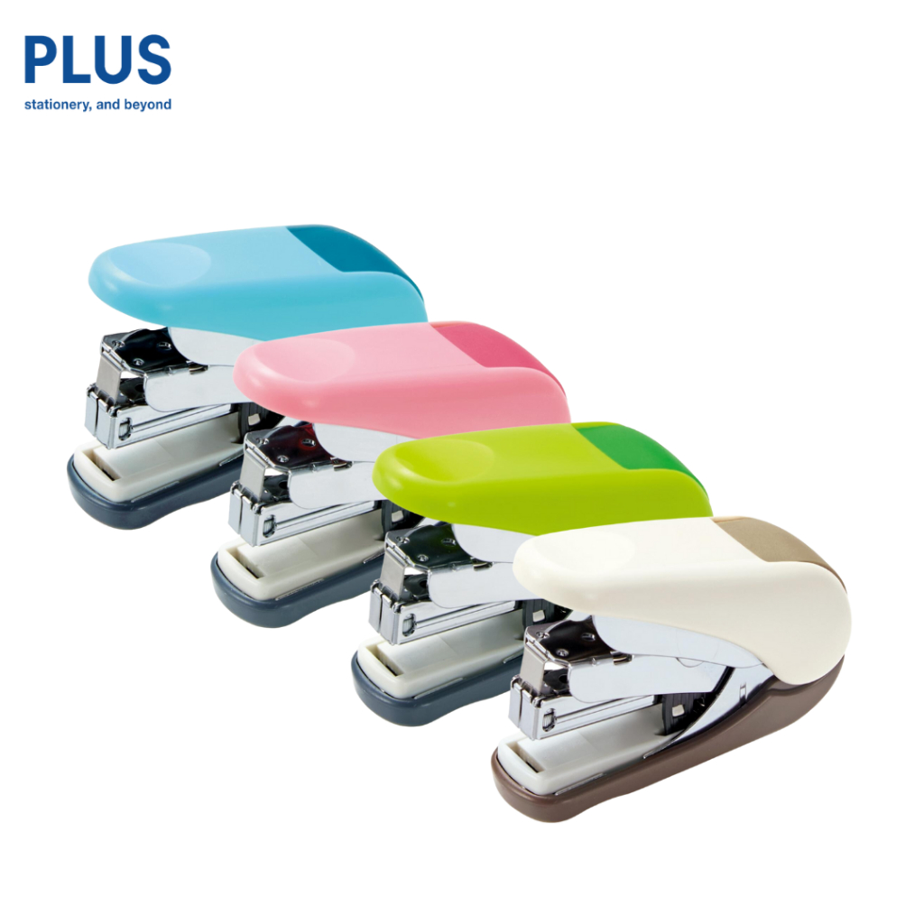 PLUS Flat Clinch Stapler With Staple [Free Cutter] ST-010VNH | Shopee ...