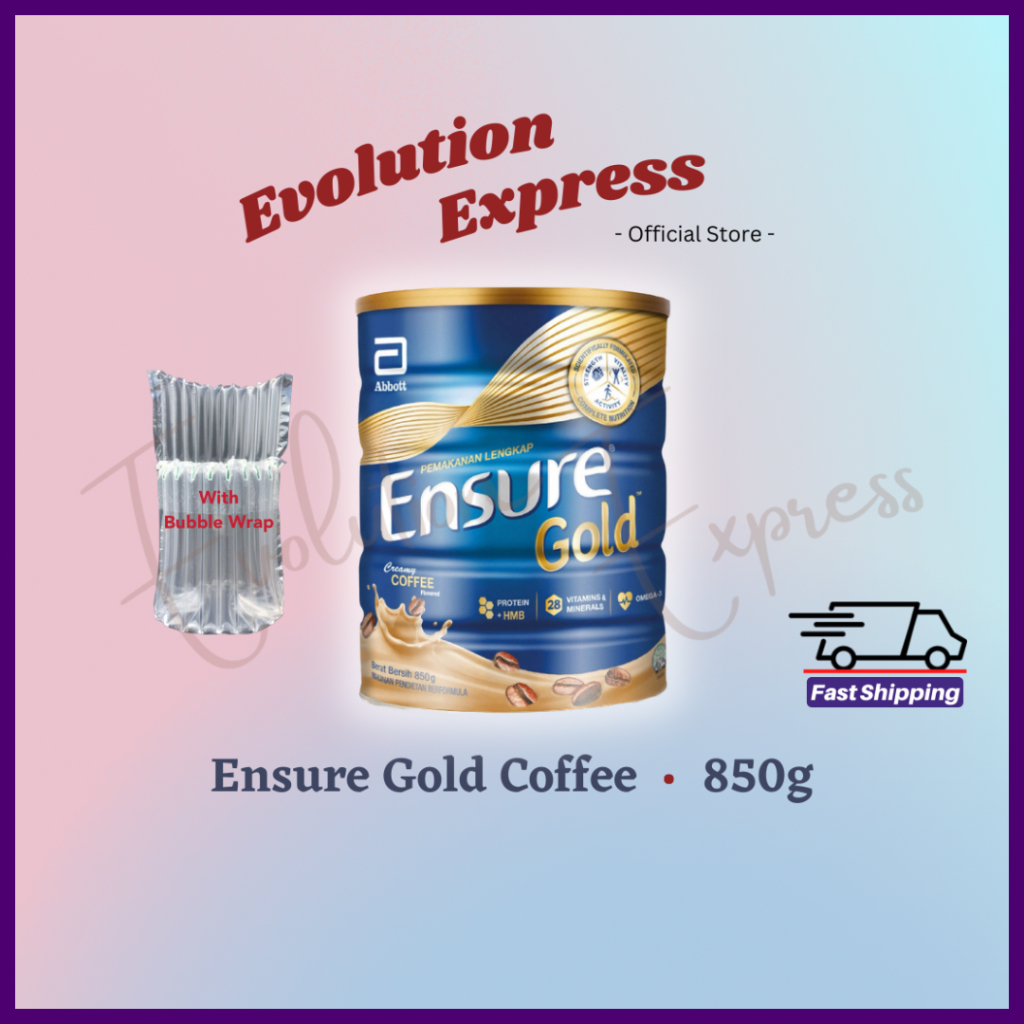 Ensure Gold Coffee ( 850g / 400g ) Exp 10/2025 | Shopee Malaysia