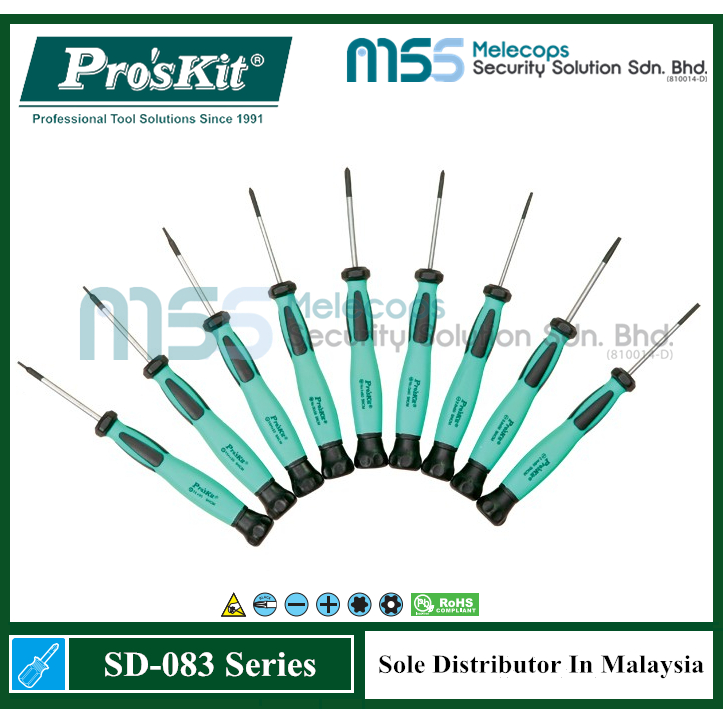 Pro'skit SD-083 Series ESD Precision Screwdriver | Shopee Malaysia