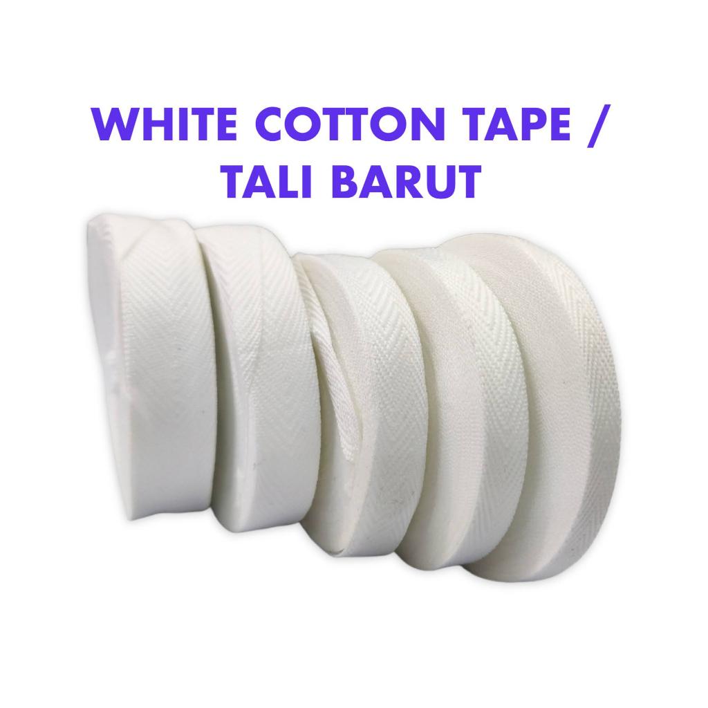 Tali Barut Cotton / White Cotton Tape | Shopee Malaysia