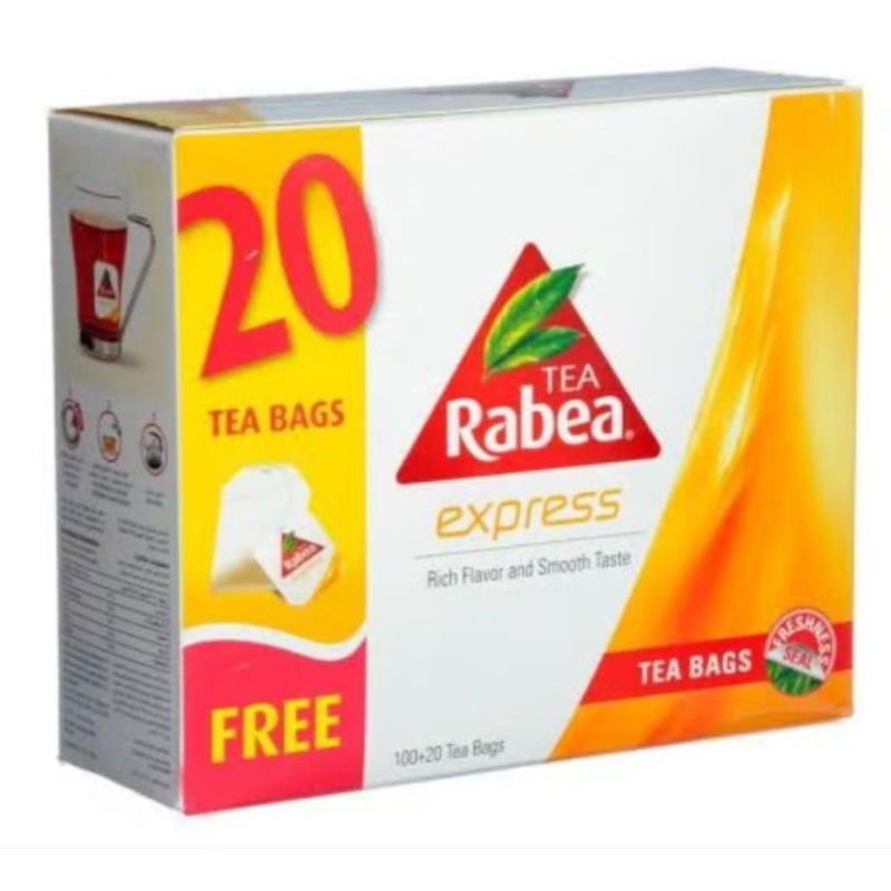Rabea Tea Curled Black Tea 100 Bags 200g | Shopee Malaysia