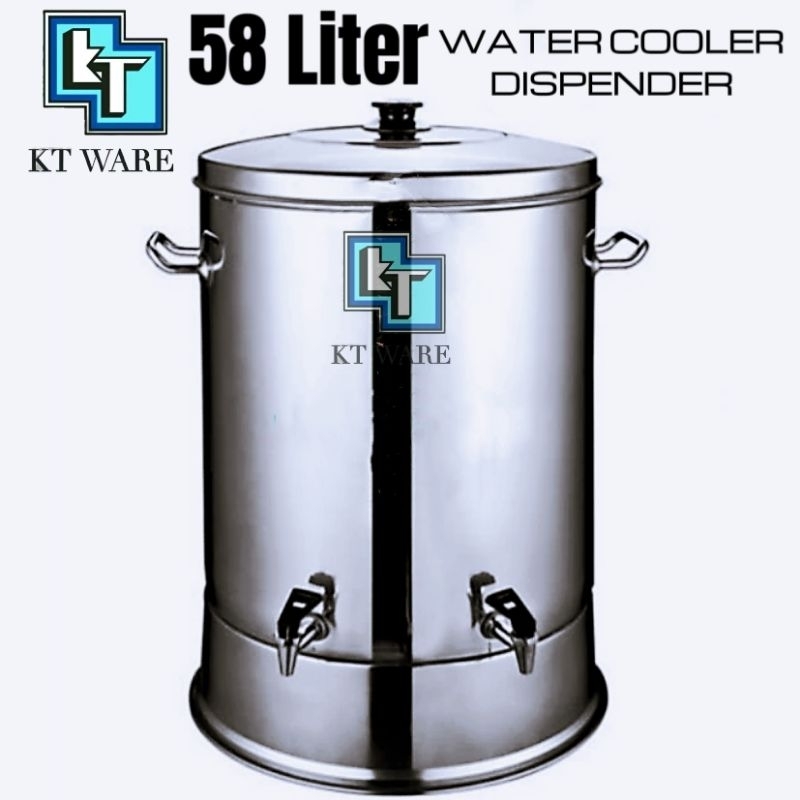 KT WARE 58L Stainless Steel Water Cooler / Water Dispenser / Water Tank ...