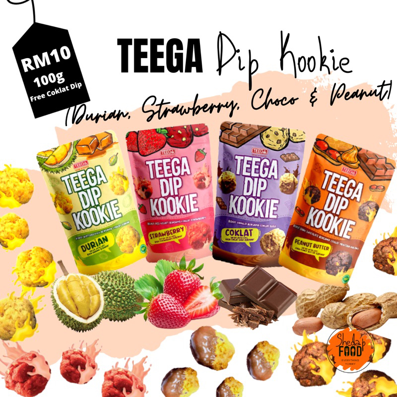 TEEGA DIP KOOKIE SEDAP (shedapfood) | Shopee Malaysia