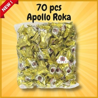 70pcs Apollo Roka Biskut Bola Coklat A1070P 6g | Shopee Malaysia