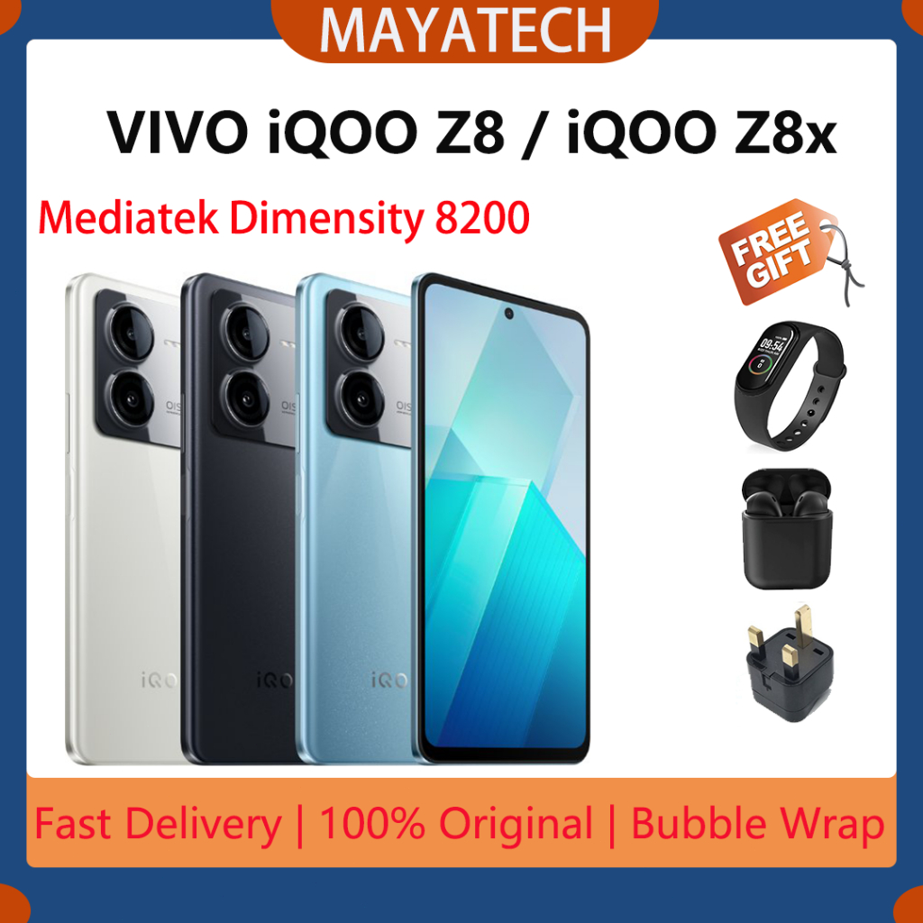 VIVO IQOO Z8 / VIVO IQOO Z8X vivo iqoo z8 Mediatek Dimensity 8200 120W Fast Charging iqoo z8x ...