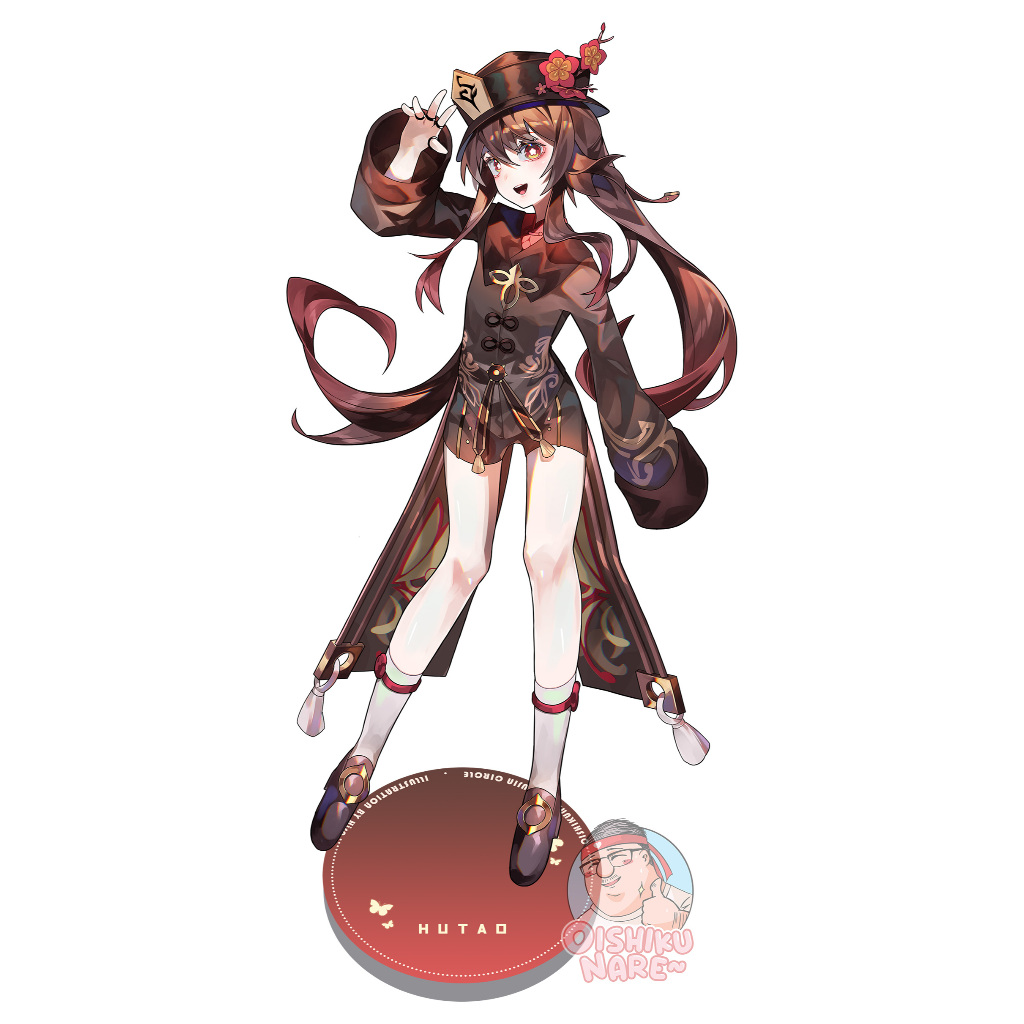 Hutao from Genshin Impact standee by Hiro [Oishikunare] | Shopee Malaysia