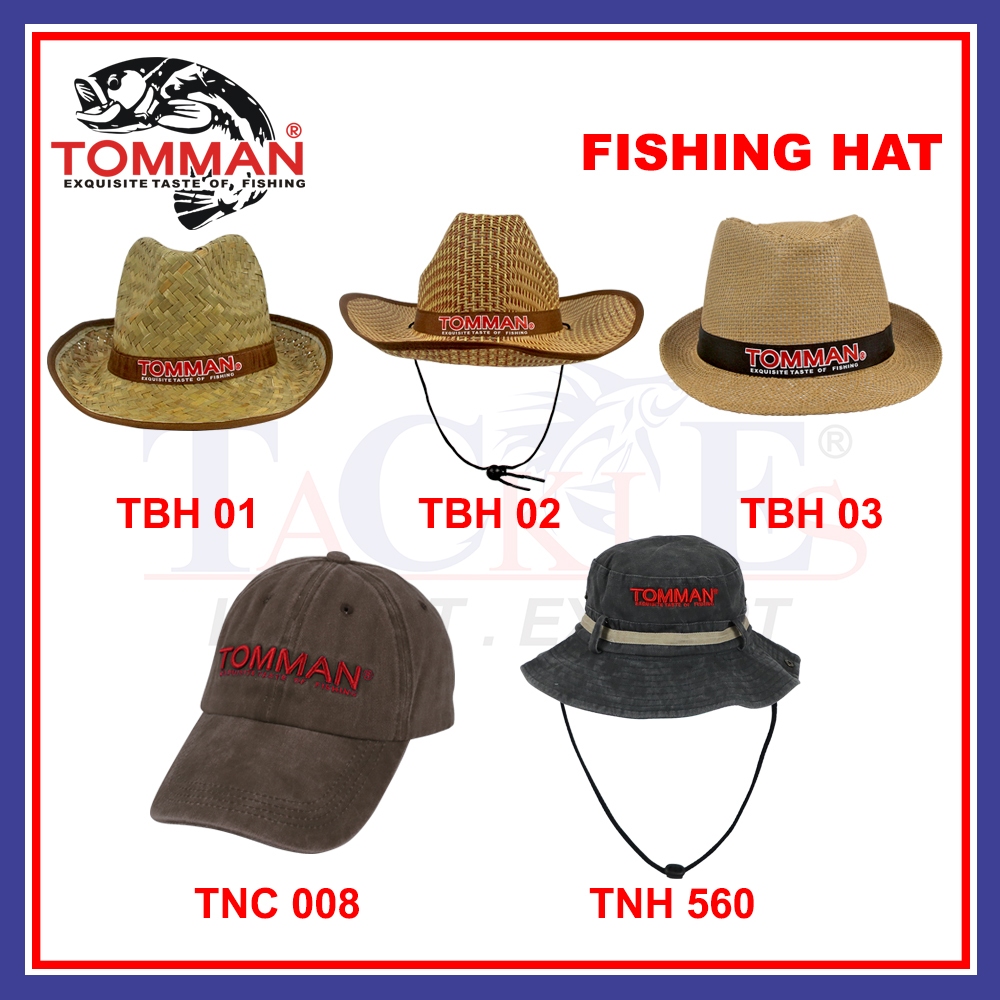 Tomman Full Brim Hat Classic Cap Fishing Hat Outdoor Fishing Cap ...