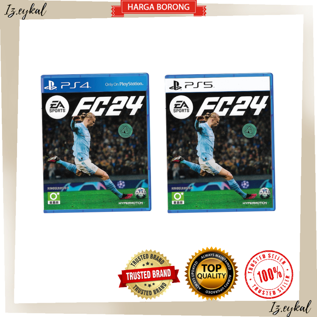 [PHYSICAL DISC] CHEAPEST PS4 PS5 EA Sports FC 24 / FC24 Football club 2024 / FIFA 24 R3 English ...
