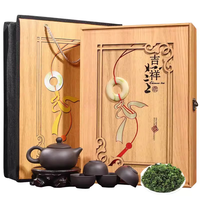 Tie guan yin Gift Box Set (Orchid Fragrance) 500G 铁观音礼盒装 (兰花香) 500g ...