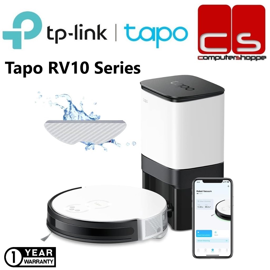 TP-Link Tapo RV10 Series Robot Vacuum Cleaner - RV10 LITE / RV10 / RV10 ...
