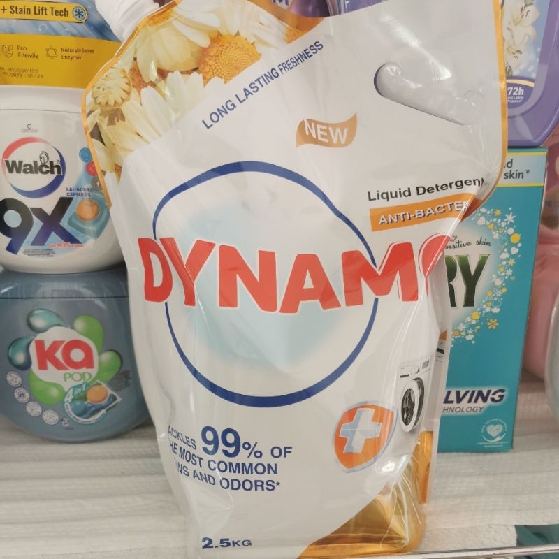 (NEW)DYNAMO ANTIBACTERIAL / ROSE/ COLOUR LIQUID DETERGENT 2.5L | Shopee ...